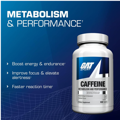 Gat Sport Caffeine Tablets 100 Capsules – StrongLK
